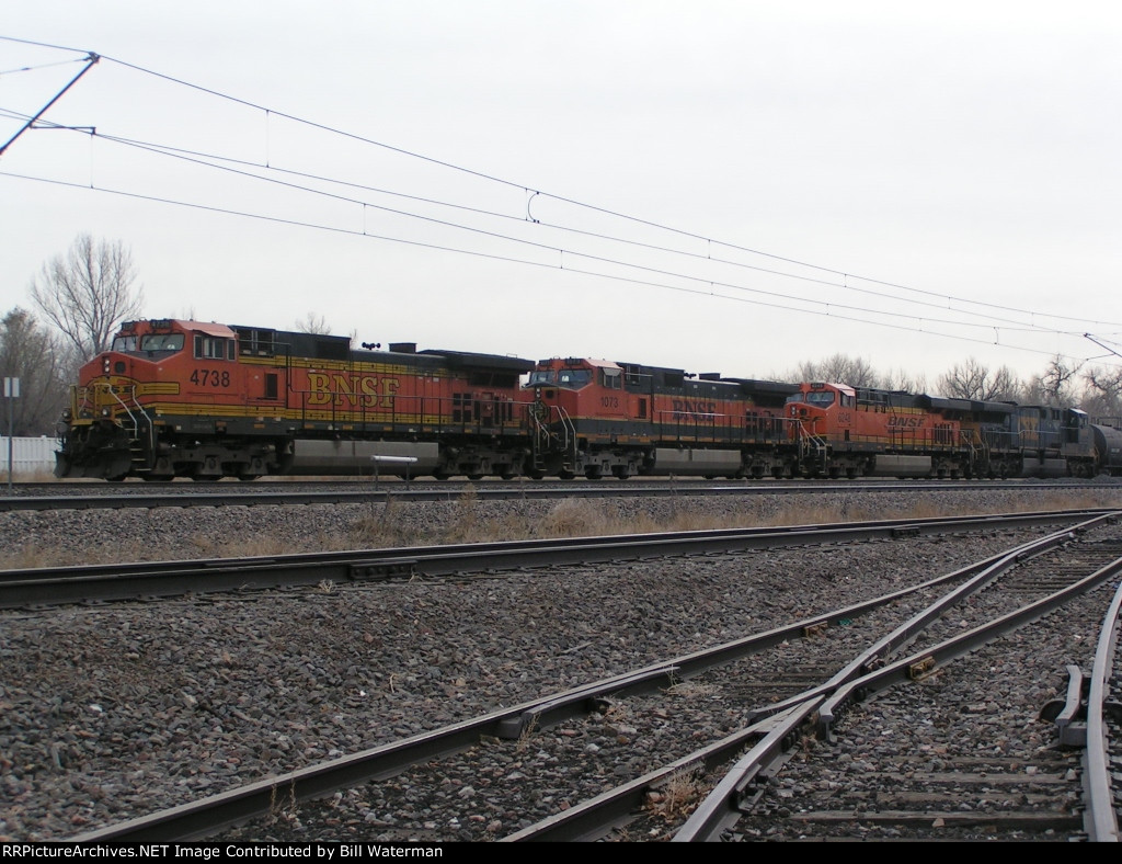 BNSF 4738 North